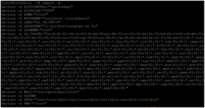 Linux Export | Explanation and Command with Different Outputs.