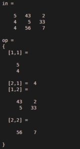 Mat2cell Matlab | How does Mat2cell Matlab work with Examples