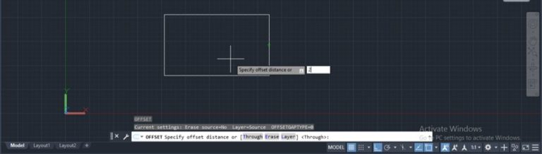Offset in AutoCAD | Professional Drawing Work for Beginner's
