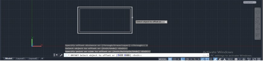 Offset In AutoCAD Professional Drawing Work For Beginner s
