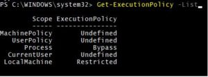 PowerShell Execution Policy | Execution Policy Scopes and Modes