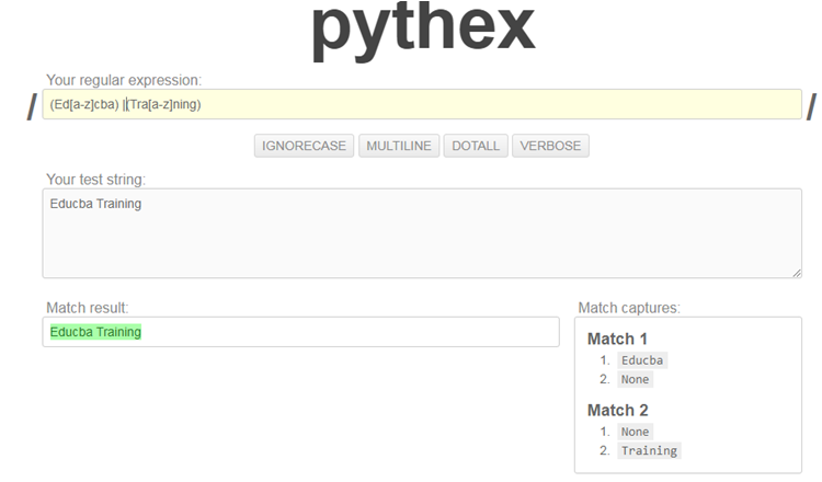 Python Regex Tester Testing Regular Expressions Regex Tester