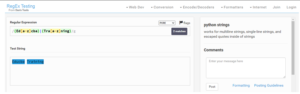 Python Regex Tester | Testing Regular Expressions Regex Tester
