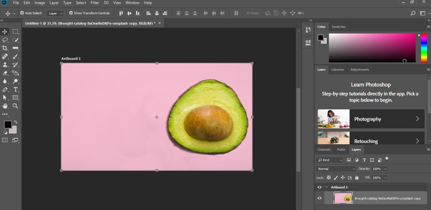 Resize Object In Photoshop Resizing Feature Of Photoshop Software