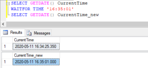 SQL WAITFOR | Syntax | Examples to Implement SQL WAITFOR
