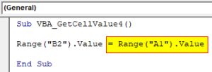 VBA Get Cell Value | Examples of Get Cell Value in VBA Excel