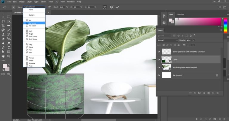 Warp Image Photoshop | Adjusting and Setting Images of any Object