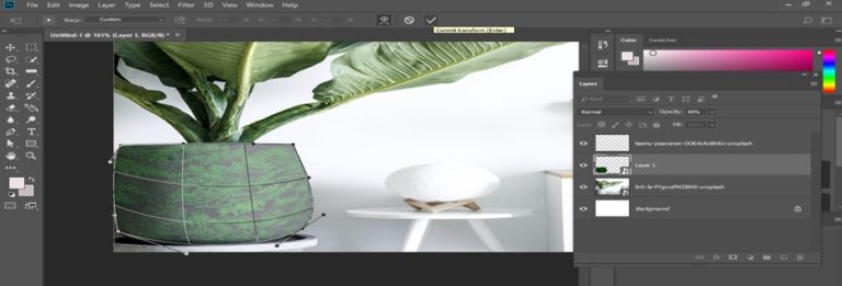Warp Image Photoshop | Adjusting and Setting Images of any Object