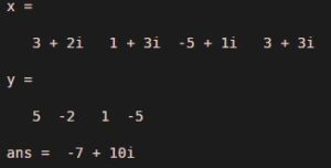 Dot Product Matlab | Implementation of Dot Product MATLAB
