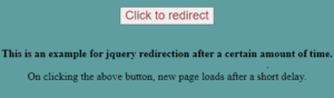 jQuery redirect | Top 3 Examples to Implement jQuery redirect