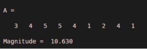 Magnitude Matlab | Functions to Calculate Magnitude in Matlab