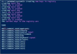PowerShell Registry | Creating, Deleting New Keys in the Registry