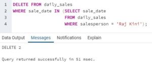 SQL DELETE Row | How to Implement SQL DELETE ROW | Examples