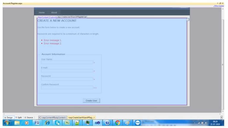 Authentication in ASP.NET | Example of Authentication in ASP.NET