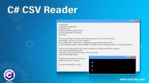 C# CSV Reader | Learn the Working of C# CSV Reader