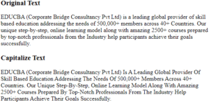 CSS Text Transform | How Does CSS Text Transform Work | Examples