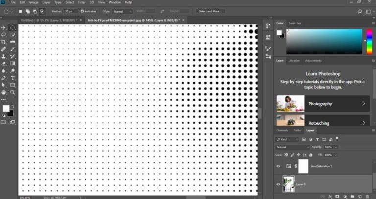 Halftone in Photoshop | How to Create Halftone Pattern in Photoshop?