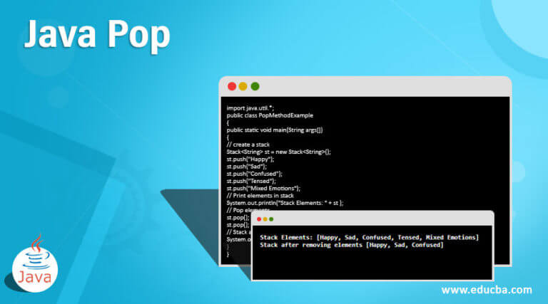 Java Pop How Does The Pop Method Work In Java With Examples