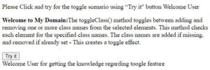 JavaScript Toggle | How Toggle is Done in JavaScript | Examples