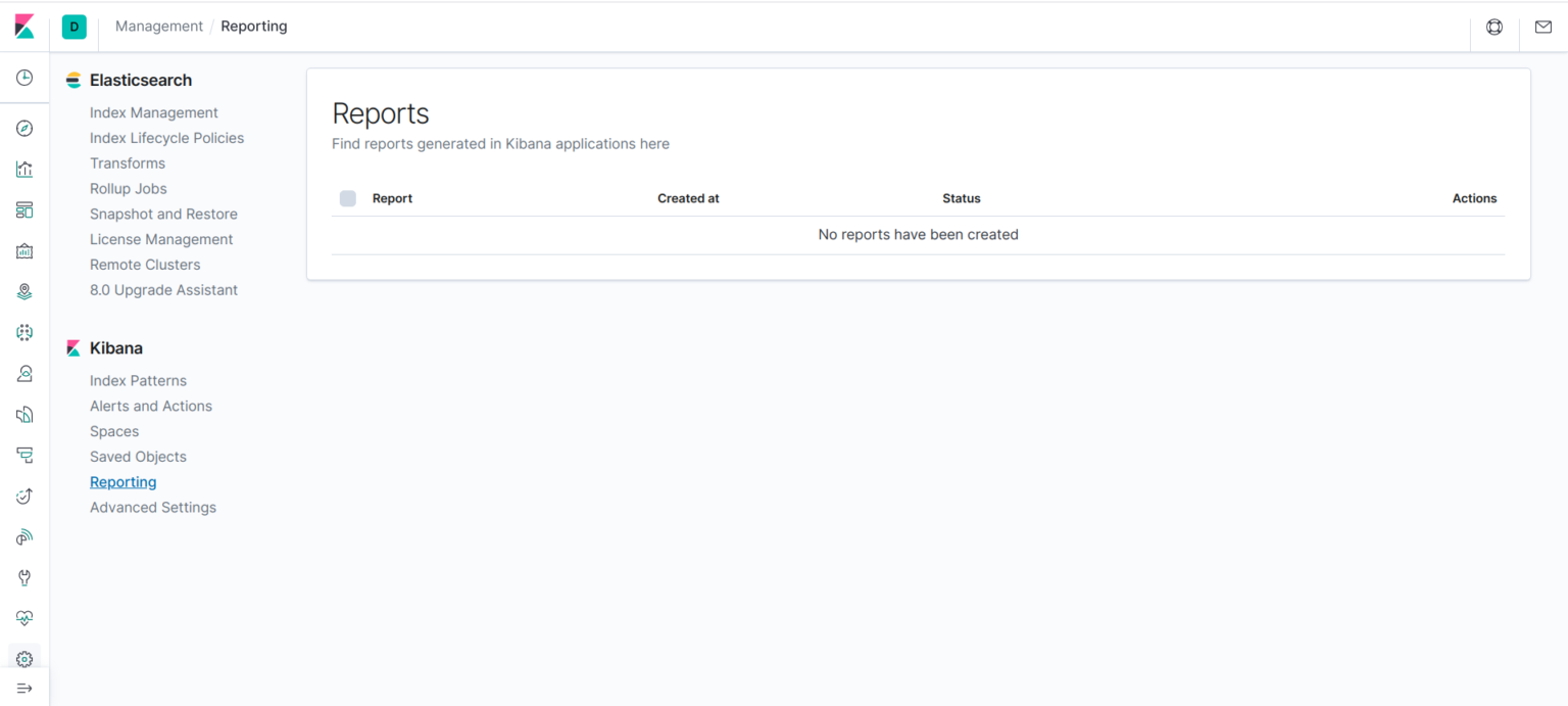 Kibana Reporting Creating And Visualizing Reports Automatically