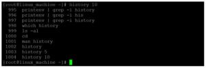 Linux History Command | How Linux History Command works | Examples