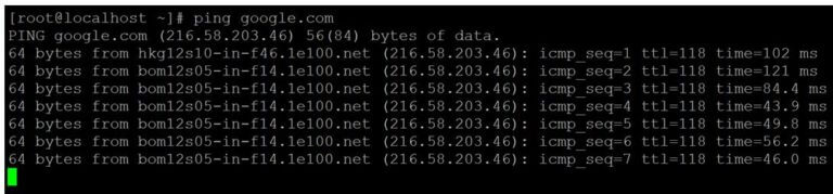 Linux Ping | How Linux Ping Command works with Examples
