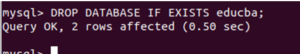 MySQL Drop Database | Examples of MySQL Drop Database