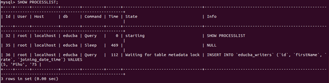 Miesto Podaj Sa Sign l Mysql Lock Tables Session Spr va Ur chli Parn k