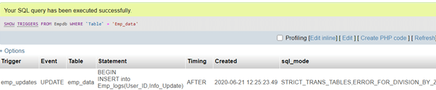 Mysql Show Triggers How Show Triggers Work In Mysql