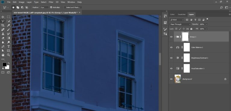 Night Effect in Photoshop | Transforming Picture from Day to Night