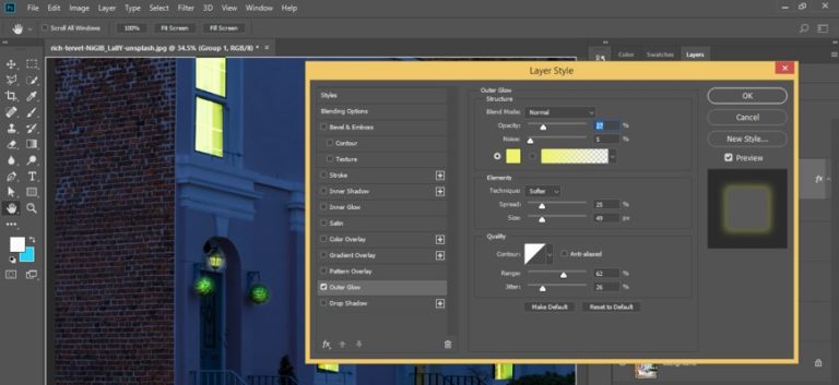 Night Effect in Photoshop | Transforming Picture from Day to Night
