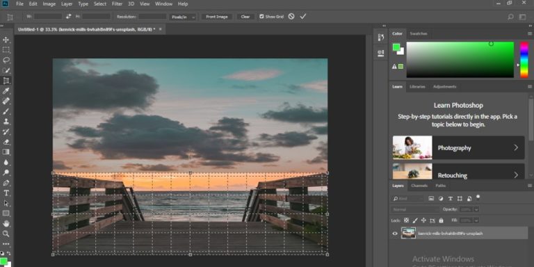 Perspective Correction in Photoshop | Applying Perspective Correction