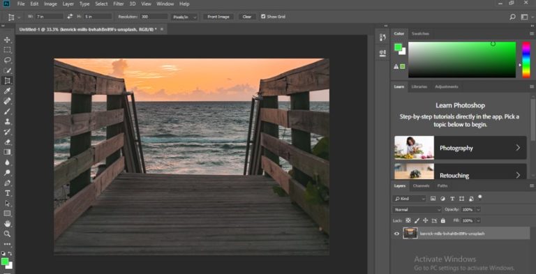 Perspective Correction in Photoshop | Applying Perspective Correction