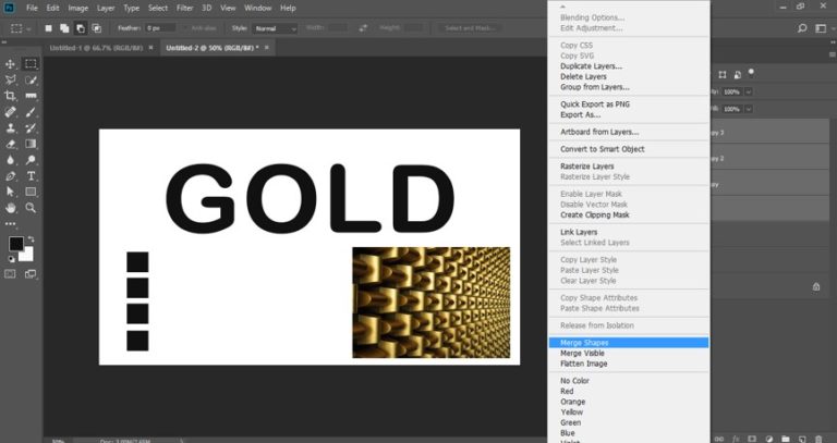 Photoshop Gold Gradient | Steps to Create Gold Gradient in Photoshop