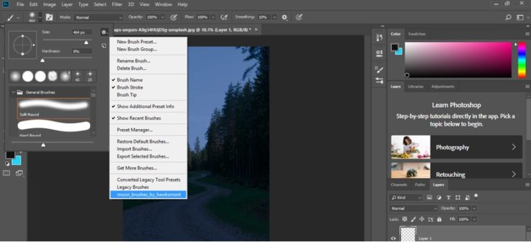 Photoshop Moon Brushes | Steps to Use Moon Brushes in Photoshop