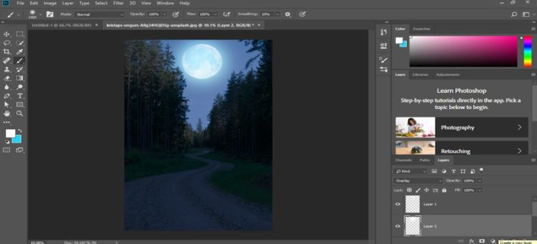 Photoshop Moon Brushes | Steps to Use Moon Brushes in Photoshop
