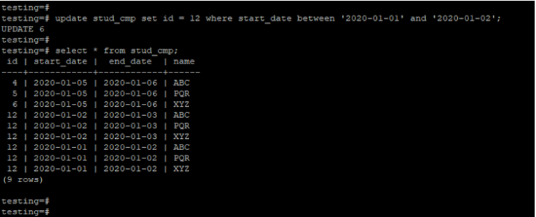 Postgresql Compare Date How To Compare Date In Postgresql 7258