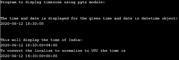 Python Timezone Complete Guide To Python Timezone With Examples