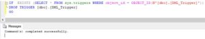SQL DROP TRIGGER | Implementation of SQL DROP TRIGGER