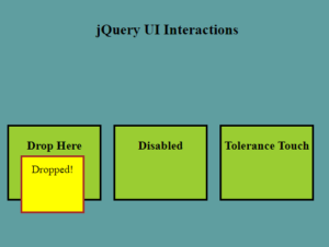 jQuery UI Droppable | Guide to jQuery UI Droppable with Examples