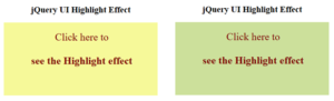 jQuery UI effect() | Method providing Set of Various Animations