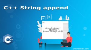 C++ String append | How String append Function Works in C++?