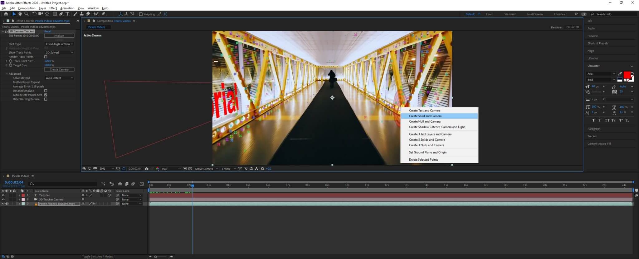 After Effects 3D Objects | Different Steps of After Effects 3D Objects