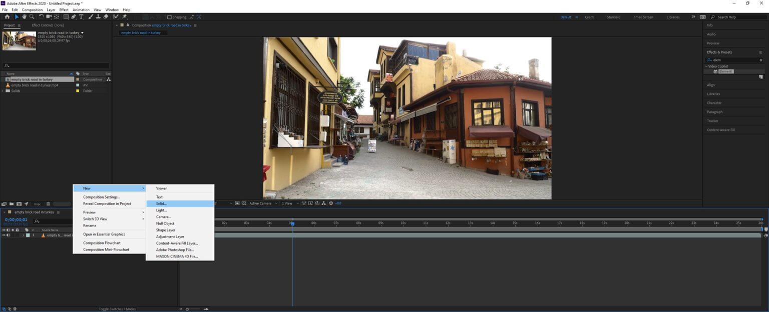 After Effects 3D Objects | Different Steps of After Effects 3D Objects