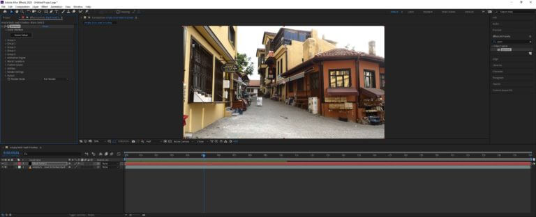 After Effects 3D Objects | Different Steps of After Effects 3D Objects