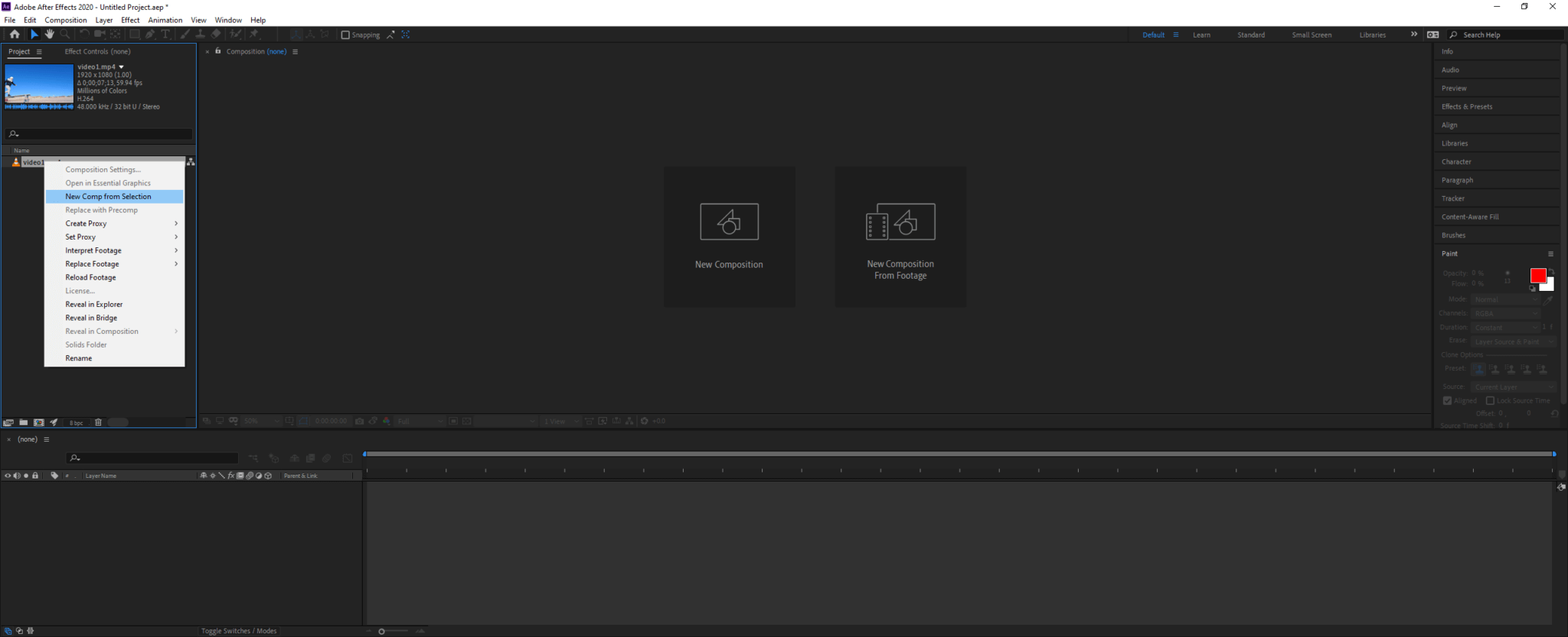 After Effects Freeze Frame | Different Steps of After Effects Freeze Frame