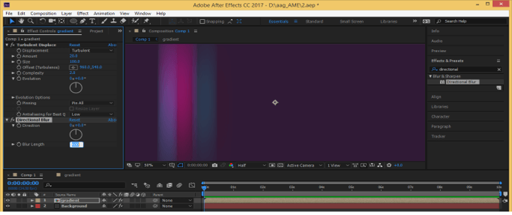 After Effects Gradient | How to use Gradient in after Effect?