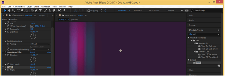 After Effects Gradient How To Use Gradient In After Effect 