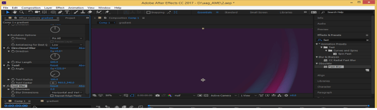 After Effects Gradient | How to use Gradient in after Effect?