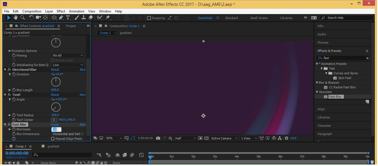 After Effects Gradient | How to use Gradient in after Effect?